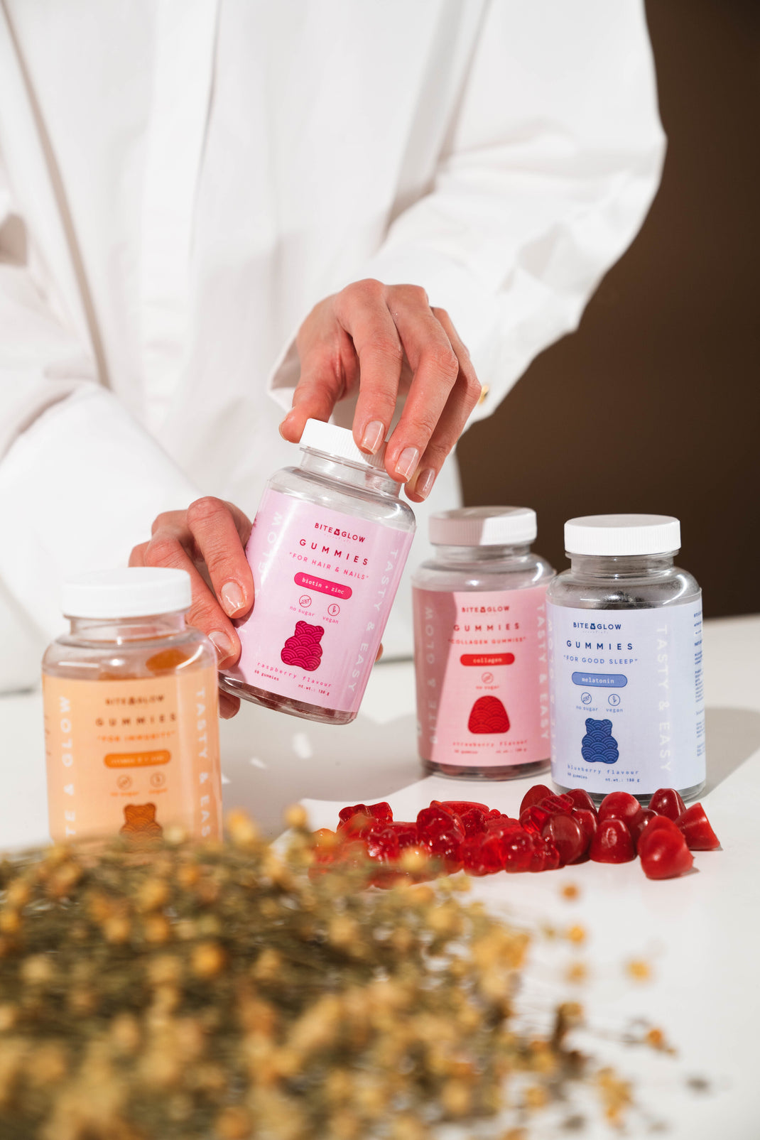 Vitamin Gummies Packs | Bite and Glow